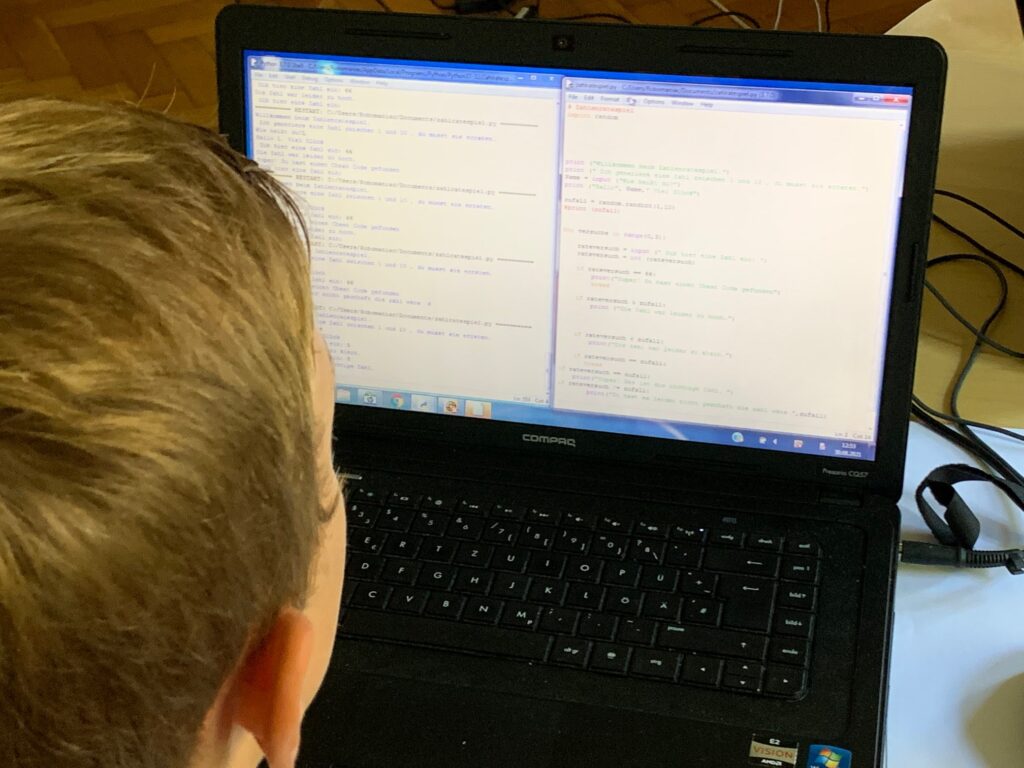 Online Programmierkurs | Erstes Coding mit Python | Kindaling.de