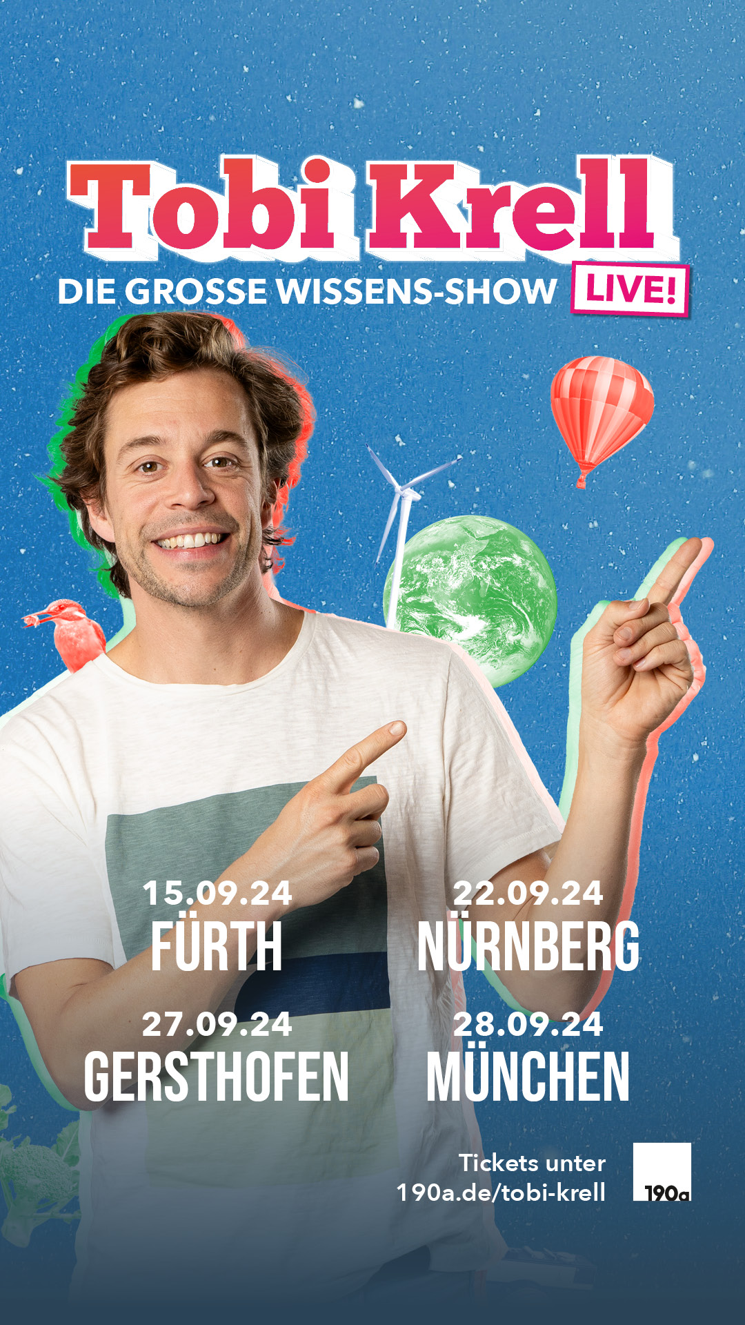 Tobi Krell Live - Die große Wissens-Show | Kindaling.de