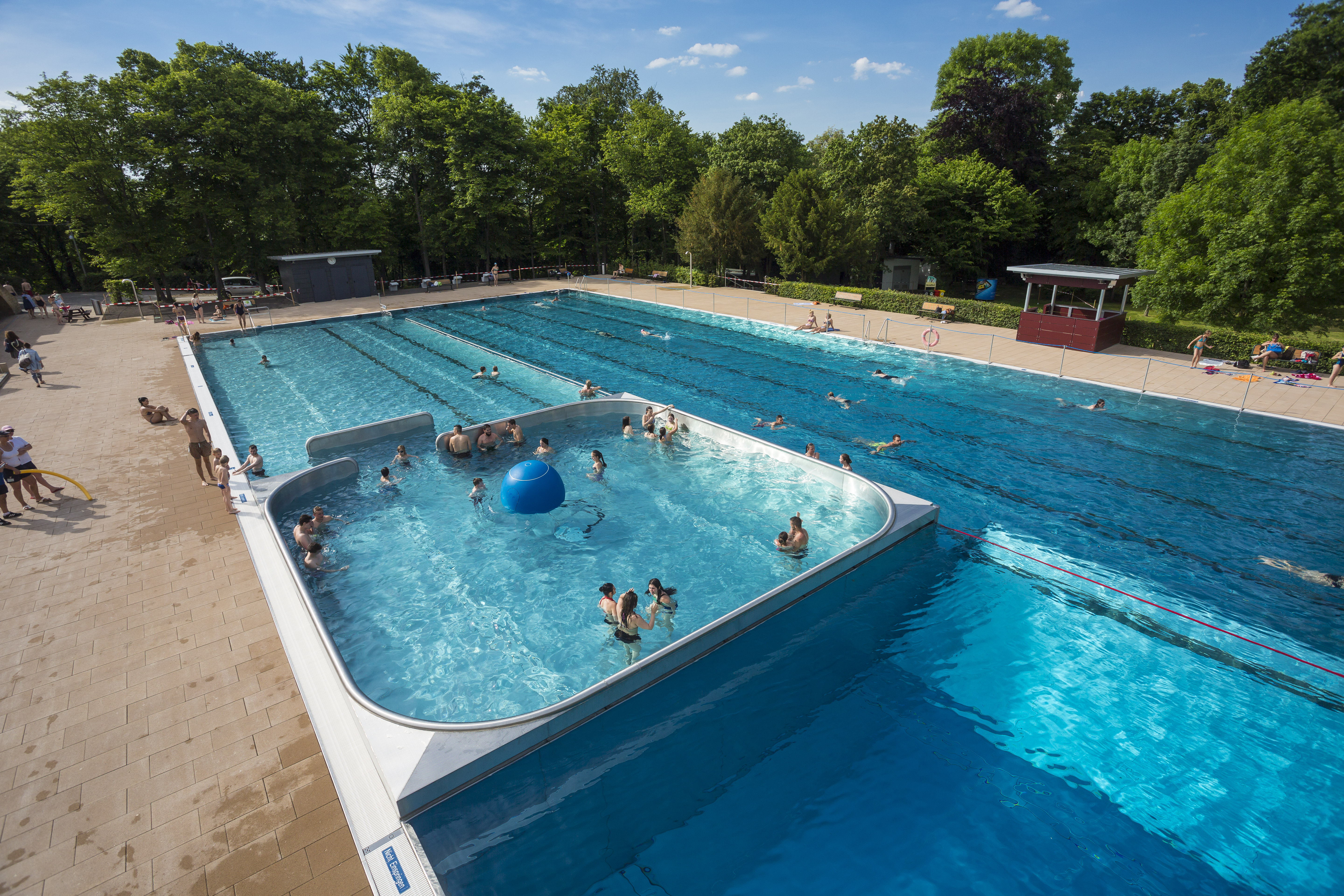 Freibad Killesberg in Stuttgart
